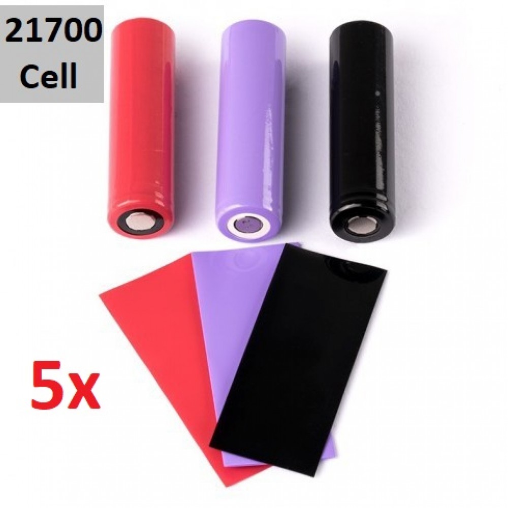 21700 PVC Battery Wraps