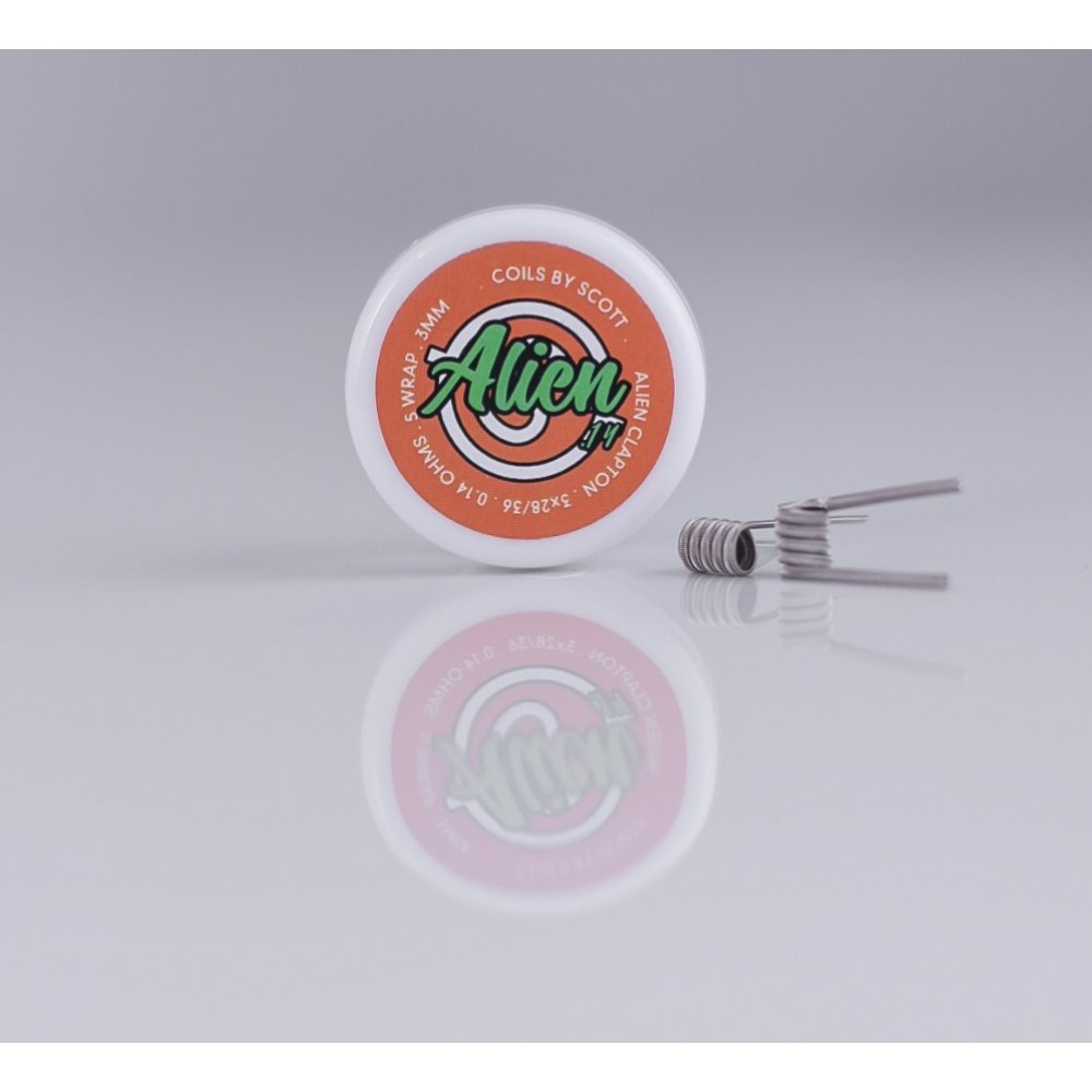 Coils by Scott Handmade Alien Clapton Coils