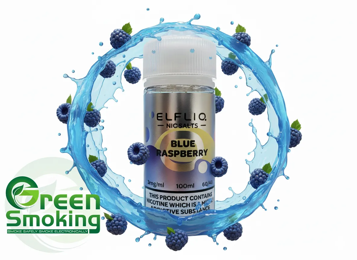 ELF BAR LIQ - BLUE RASPBERRY 100ml